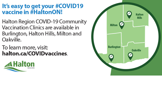Halton - More Halton residents eligible for third doses of COVID-19 vaccine